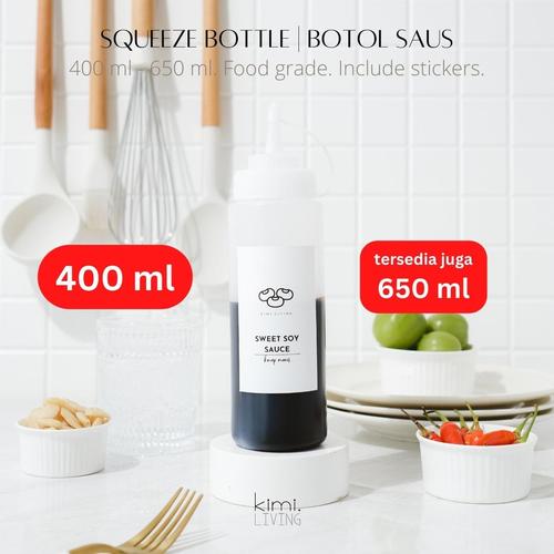 Jual KIMI LIVING - KANA 400 ml BOTOL SAUS / SAOS MINYAK - FREE STIKER ...