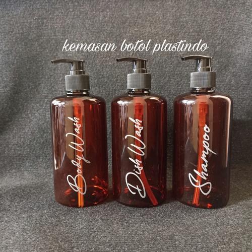 Jual Botol Reffil Sabun Cair 500 ml Minimalis Aesthetic Botol Sabun ...