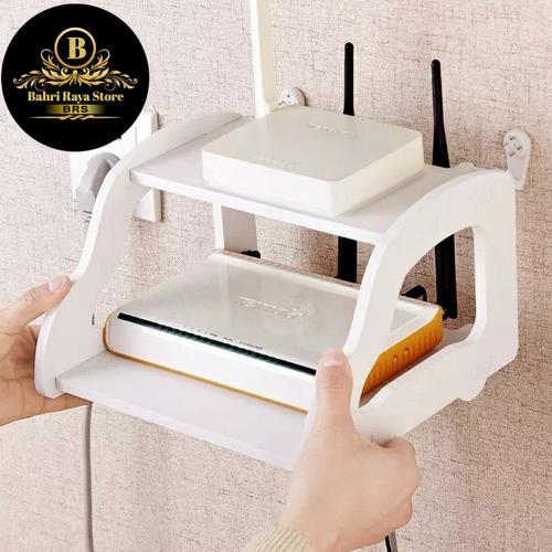 Promo Rak Dinding Desktop Storage Rak Vintage Rak Wifi Rak Kotak ...