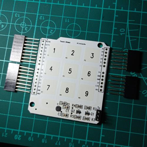 Jual KR07061 3x3 Kapasitif Capasitive Keypad Button Arduino Touch Shield - Kota Tangerang ...