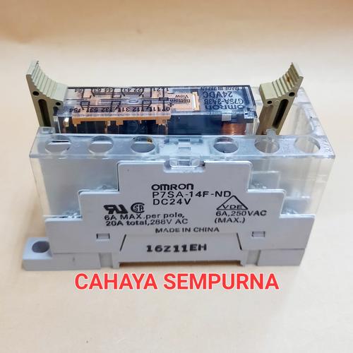 Jual RELAY OMRON G7SA-3A3B 24V DC + SOCKET - Jakarta Barat ...