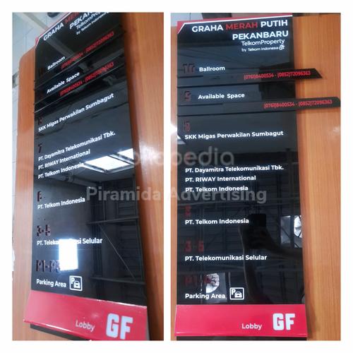 Jual elevator design board lantai sign tulisan gambar kantor hotel mal ...