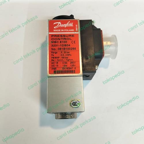Jual PRESSURE SWITCH DANFOSS MBC 5100 3231-1DBO4 20 BAR - Jakarta Barat - carel teknik perkasa ...
