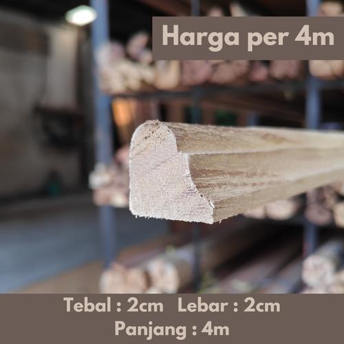 Jual LD-38S LIS PROFIL KAYU Kamper & Meranti Wall Moulding Wainscoting ...