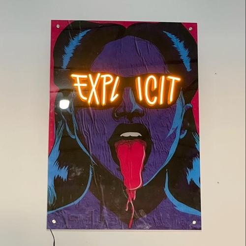 Jual Hiasan Dinding Kamar Neon Flex Stiker | Signage Acrylic Custom ...