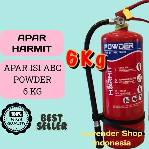 Jual Tabung pemadam kebakaran 6 kg ABC powder / Apar 6 kg powder ...