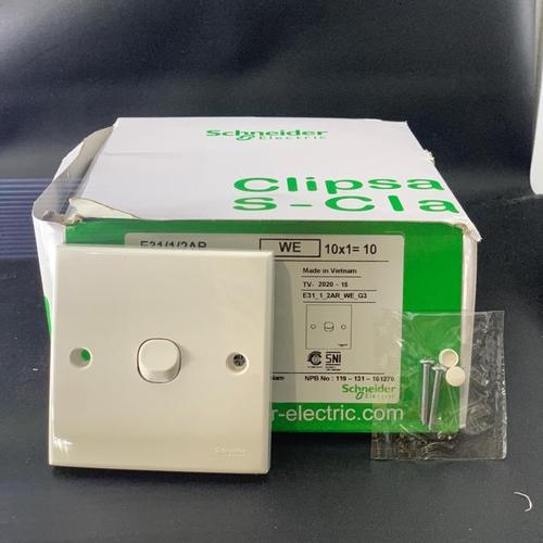 Jual Schneider Saklar Engkel Clipsal Classic Schneider Saklar Tunggal ...