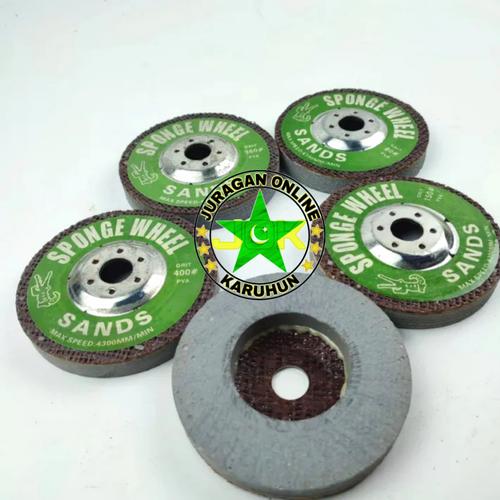Jual batu gerinda amplas 4" Inch Grit 60 80 150 240 320 360 400 600 ...