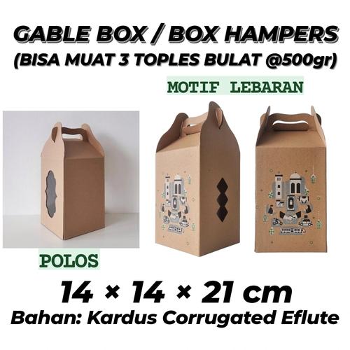 Jual Box Toples Kue Kering / Packaging Hampers / Box Toples isi 3 ...