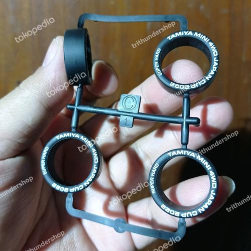 Jual ban tamiya super hard medium low profile tire loose kit part ...