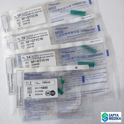 Jual NGT Selang makanan ukuran 16Fr Naso gastric tube size 16Fr Terumo ...