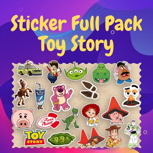 Jual (Dapat 20pcs) Sticker Full Pack Toy Story - Jakarta Pusat - Plain ...
