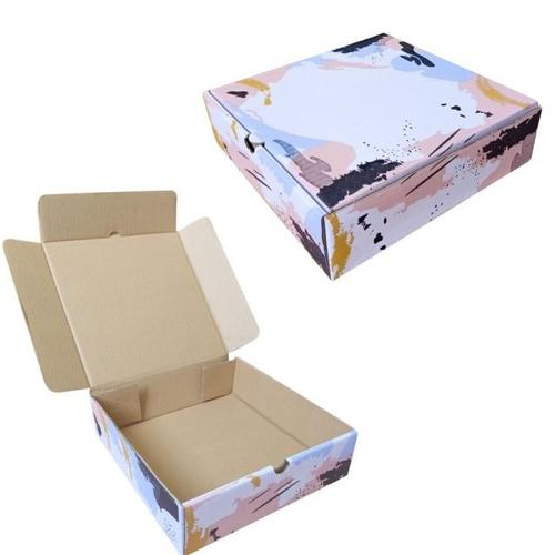 Jual box kotak baju kardus kemasan hampers packaging uk 30x30x7 cm ...
