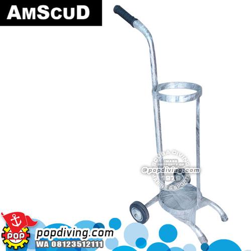 Jual Amscud Luxfer 80 cuft Scuba Tank Troli Stainless Tabung Selam ...