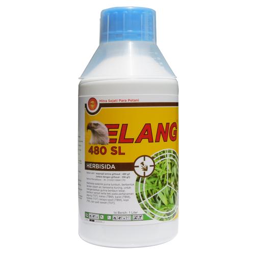 Jual Elang 480SL 4 liter Herbisida glifosat sistemik racun rumput ...