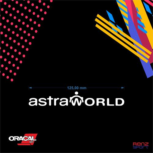 Jual Cutting Sticker / Stiker ASTRAWORLD / ASTRA WORLD 12.5cm Untuk ...