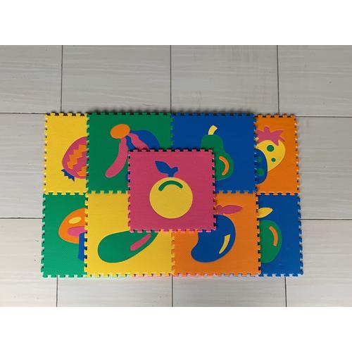 Jual Matras Puzzle Buah Ukuran 30x30x1 isi 10 pcs / alas lantai ...