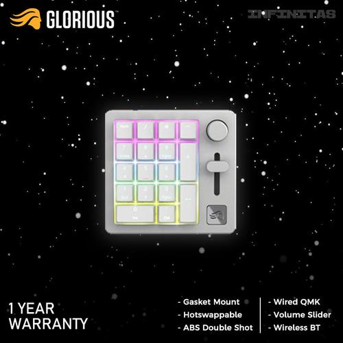 Jual Glorious GMMK Numpad Prebuilt Mechanical Keyboard - Putih ...