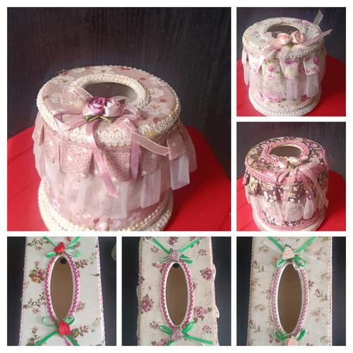Jual tempat tissue bahan plastik mika dengan aneka motif dan model ...
