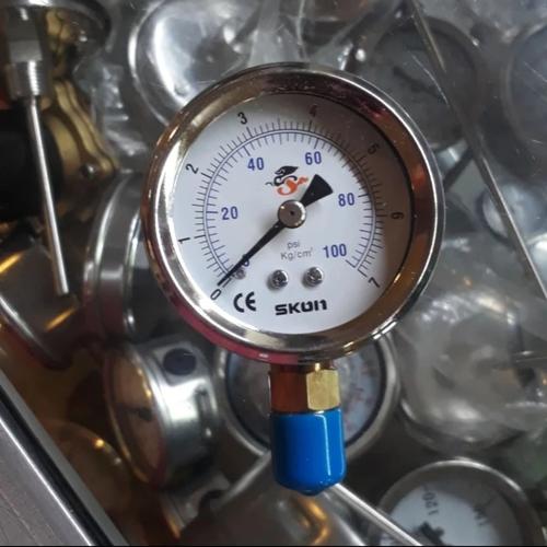 Jual PRESSURE GAUGE / MANOMETER 2,5" MERK SKON 7 BAR ( KG/CM2 ...