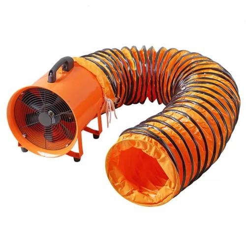 Jual Blower Portable ventilator 10 inch Plus Flexible Duct 10 M Weka ...