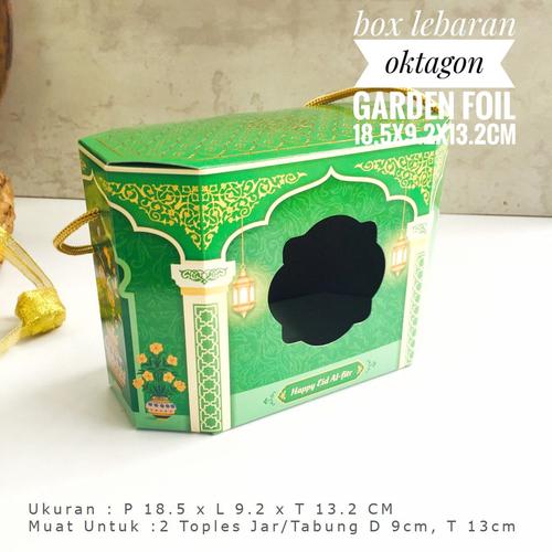 Jual Box Parcel Idul Fitri Kemasan 2 Toples Jar 600ml Kue Kering ...