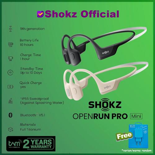 Promo Shokz OpenRun Open Run Pro Mini Wireless Bluetooth Sport ...