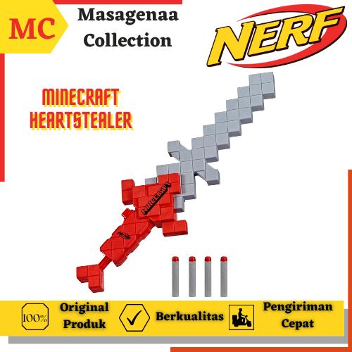Jual Mainan Tembak Tembakan Pedang Pedangan Nerf Minecraft Heartstealer ...