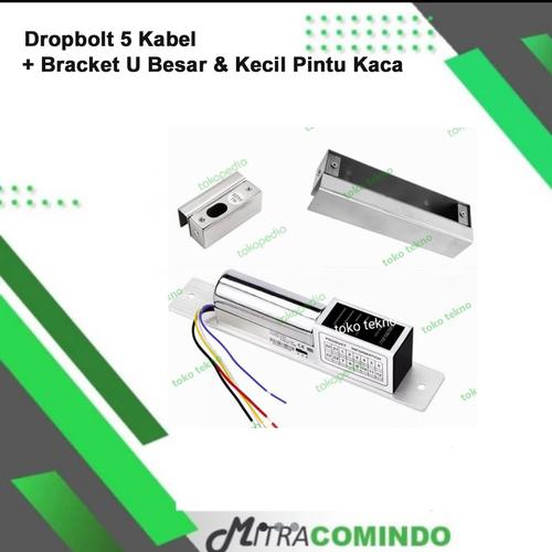 Jual Drop Bolt 5 Kabel + Bracket U Besar & Kecil Pintu Kaca - Jakarta ...