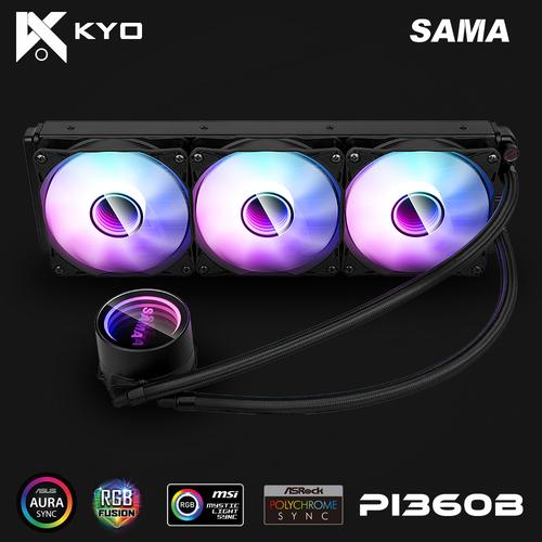 Jual KYO SAMA PI360B ARGB AIO Liquid Cooling 360mm AIO 360 GARANSI ...