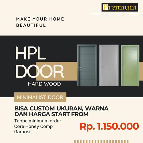 Jual PINTU KAYU ENGINEERING FINISHING HPL I MINIMALIS | KAMAR ...