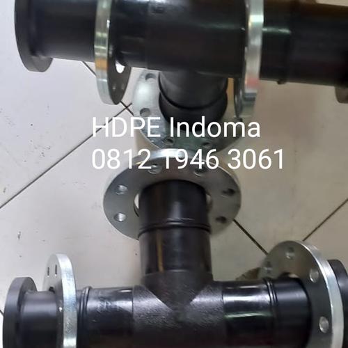 Jual Tee HDPE All Flange Butt Fusion PN10/PN16/JIS10K/ANSI150 ...