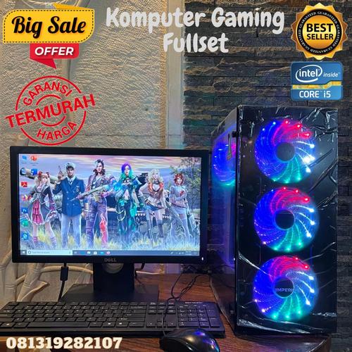 Jual komputer cpu gaming i5 Ram 8GB/16GB murah fullset siap pakai ...