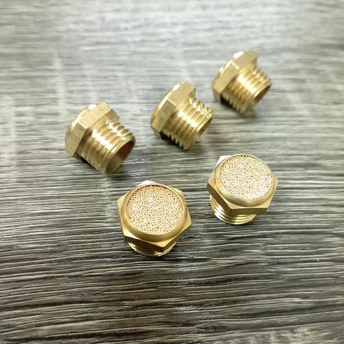 Jual SILINCER PNEUMATIC ANGIN KOMPRESOR TYPE BSLM 02 DRAT 1/4 INCH ...