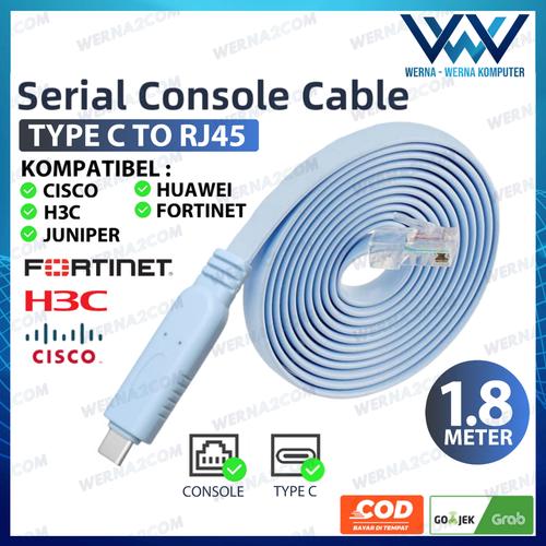 Jual FTDI kabel Console USB Type C to RJ45 Cisco Console Cable ...