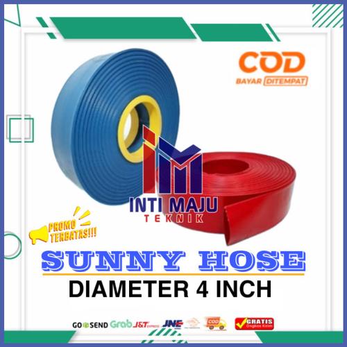 Jual Selang Sunny Hose 4 inch 100M Selang Buang Selang irigasi Selang ...