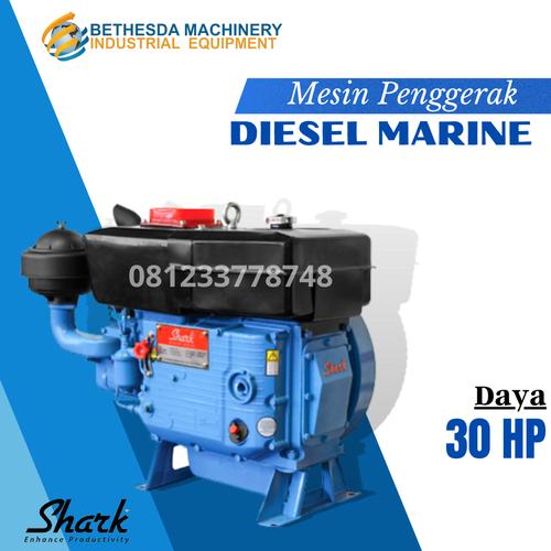 Jual Mesin Engine Marine Diesel 30 PK / Shark Diesel 30 HP Solar SM ...
