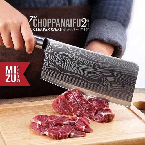 Jual MIZU CHOPPANAIFU-NI Cleaver Knife Pisau Tulang Golok Daging Dapur ...