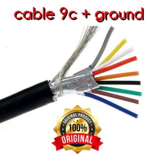 Jual KABEL ISI 9 + 1 Ground 24 AWG Serabut Tembaga Meteran BROTHER ...