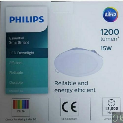 Jual Led downlight panel DN020 Philips 15watt inbow 220vac - Jakarta ...
