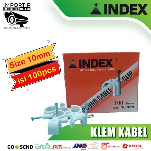 Jual Paku Klem / Klem Kabel Listrik INDEX 10mm - Kota Malang - CCTV ...