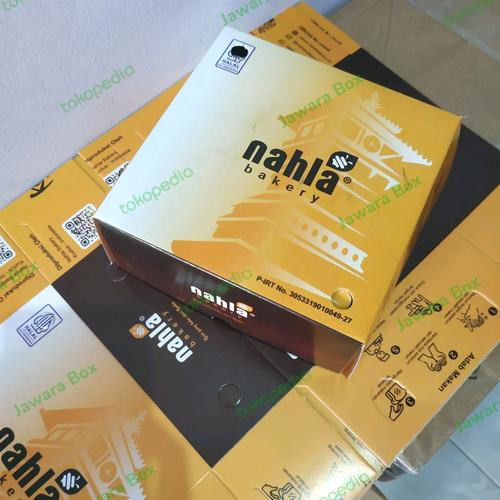 Jual Box Roti Uk 15 Dus Roti Kemasan Roti Uk 15 Custom Desain Box Roti ...