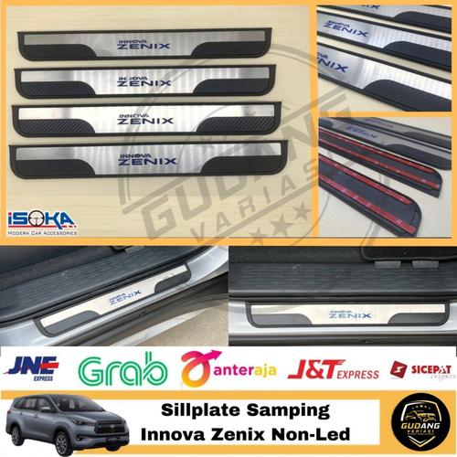 Jual Sillplate Samping Innova Zenix 2023 Hitam / Side Scuff Plate ...