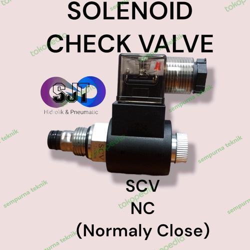 Jual SOLENOID INSERT,Solenoid Check Valve SCV-08 - AC220V - Jakarta ...