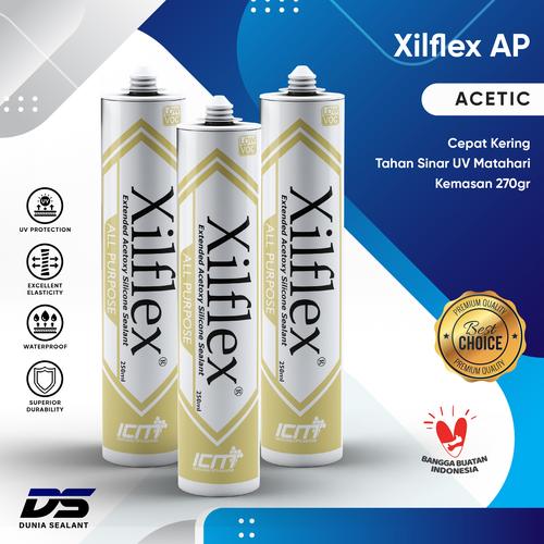 Promo Silicone Sealant XILFLEX AP 270g Lem Keramik Lem Kaca Lem ACP ...