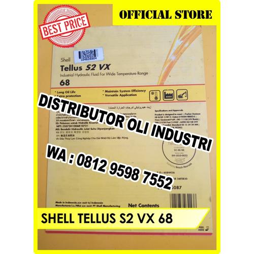 Jual SHELL TELLUS S2 VX 68 ( Drum 209 L - Free Ongkir ) - Kota ...