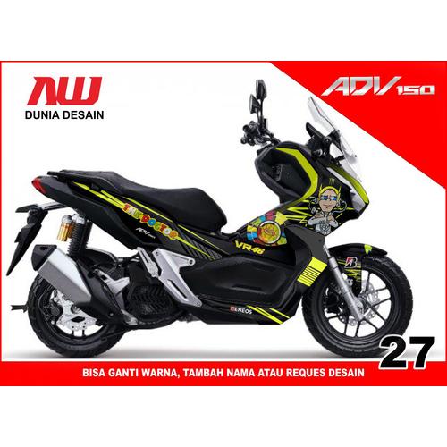 Jual Sticker Decal ADV 150 27 Fullbody + Antigores - Kota Kediri ...
