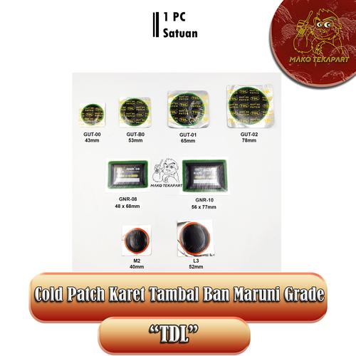 Jual [SATUAN] Cold Patch Karet Tambal MARUNI Grade (Bulat/Kotak) [TDL ...