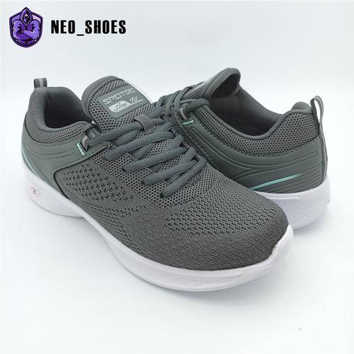 Jual Sepatu Running Wanita SPOTEC NAOMI - ABU TUA/PUTIH, 36 - Kab ...