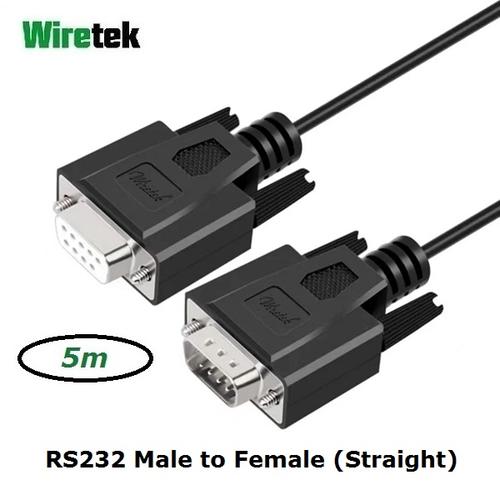 Jual Kabel Serial RS232 Male to Female ( Straight ) 5 meter WIRETEK ...